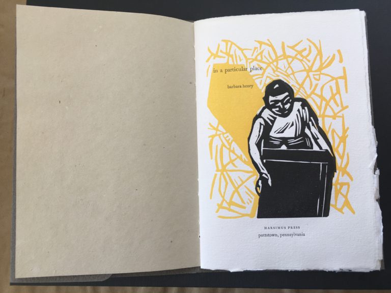 Barbara Henry - Center for Book Arts