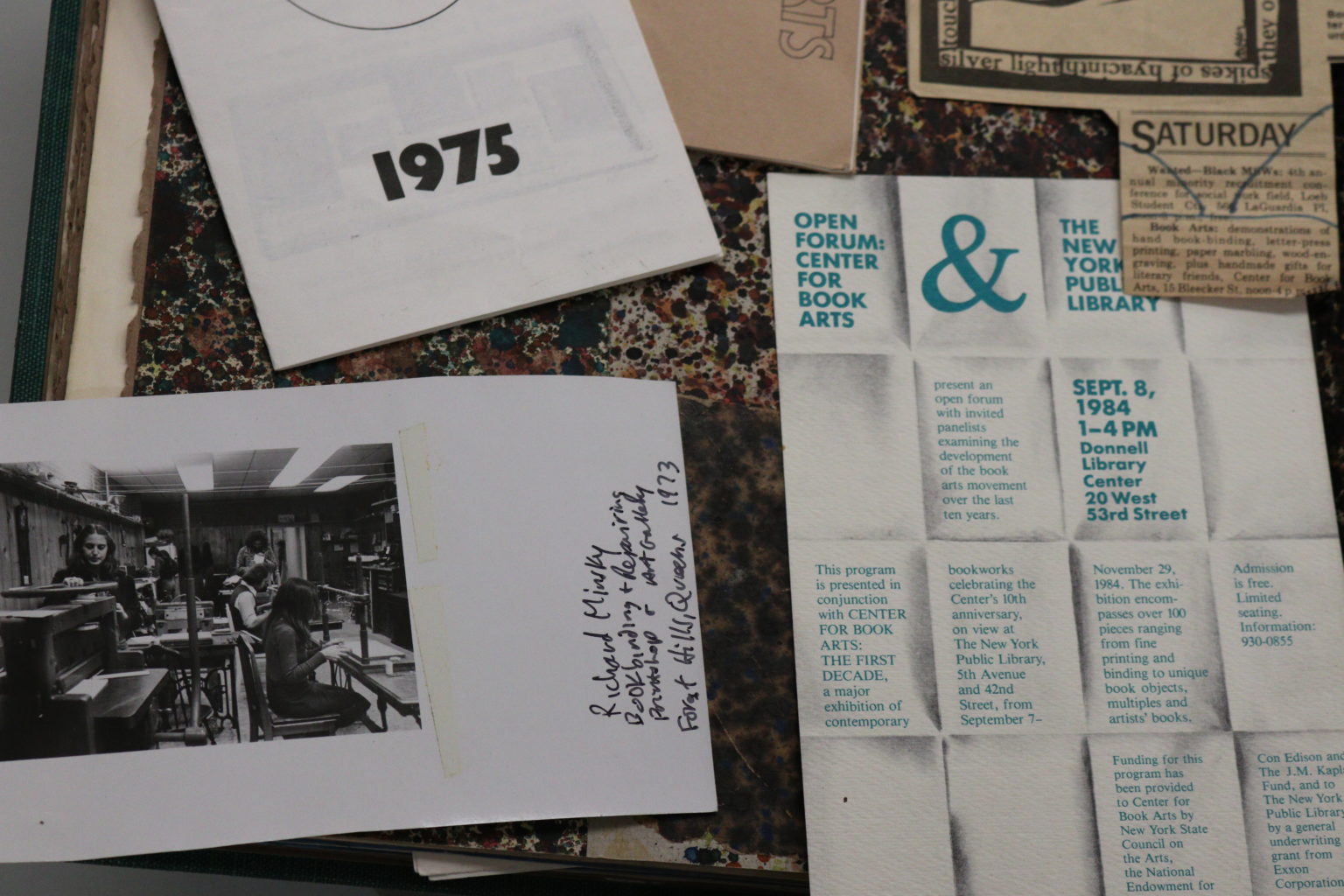 About - Center for Book Arts